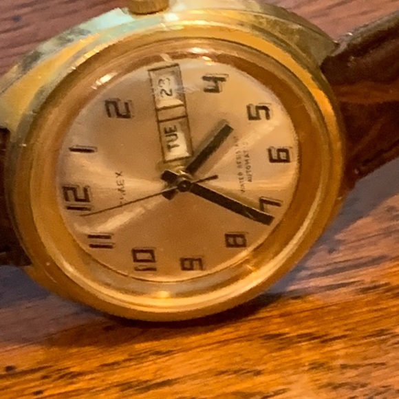 Timex | Accessories | Vintage Timex Day Date Automatic Watch | Poshmark